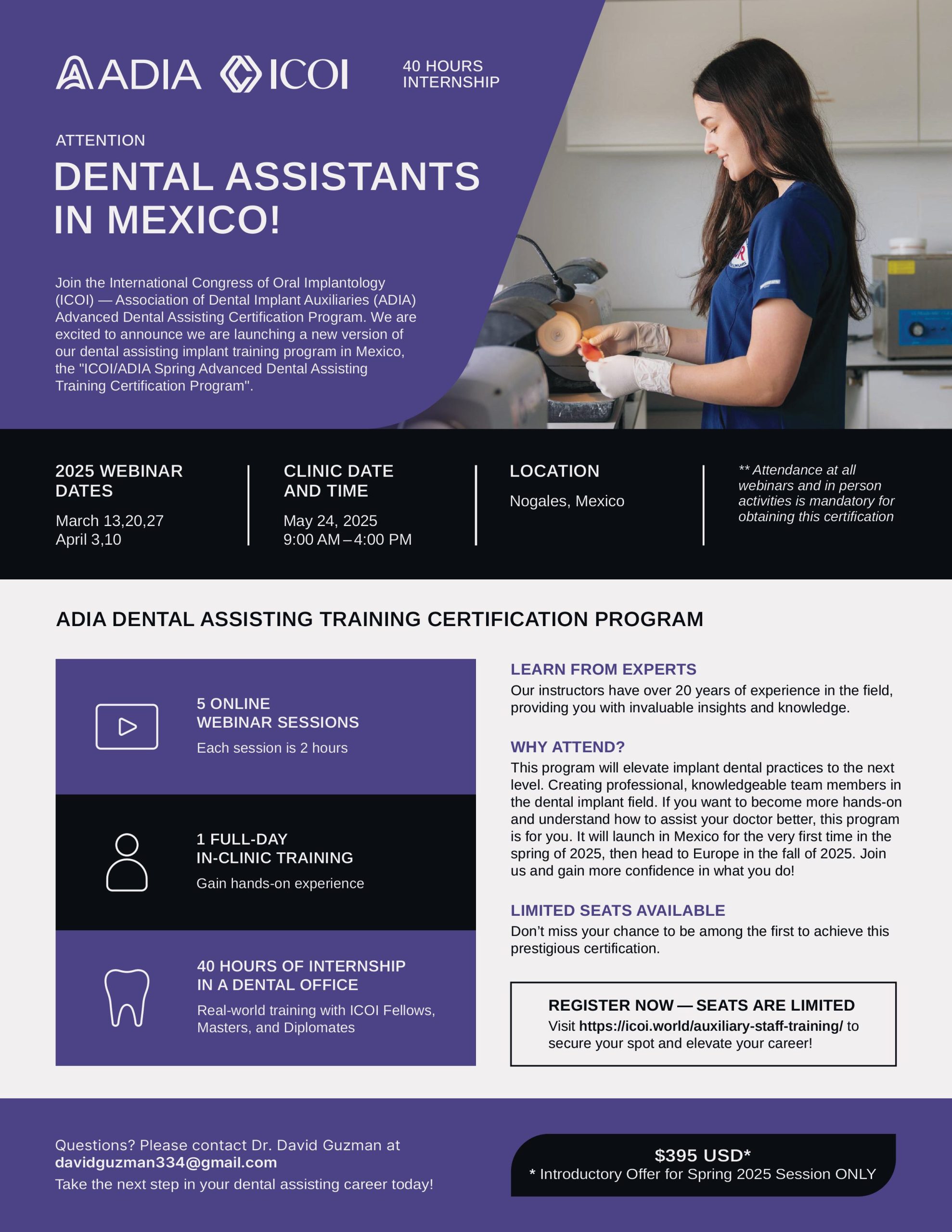 Auxiliary Staff Training – ICOI